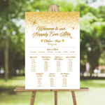 "Be our Guest' fairytale Place Cards - BlueBird Wedding Stationery